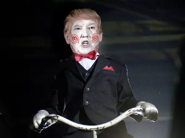 Photoshaba: Trump em filmes de terror clássicos 24025_11