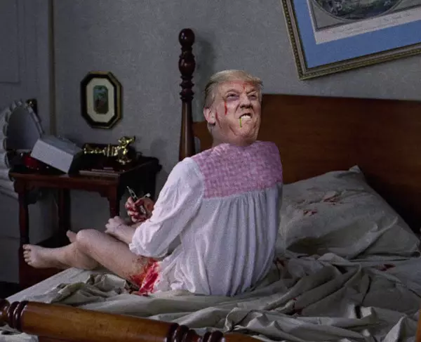 Photoshaba: Trump Classic Horror Films 24025_16