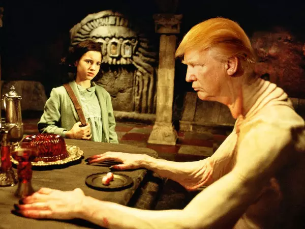 Photoshaba: Trump in klassieke horrorfilms 24025_5