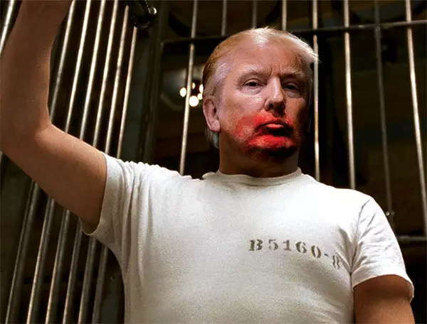 Photoshaba: Trump នៅក្នុងខ្សែភាពយន្តភ័យរន្ធត់បែបបុរាណ 24025_7