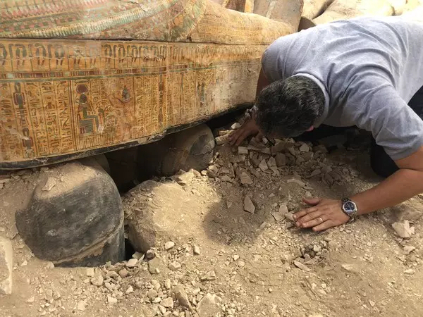 Finne av tiåret: i Egypt, 20 tre graver, hvilke 3000 år 24138_2