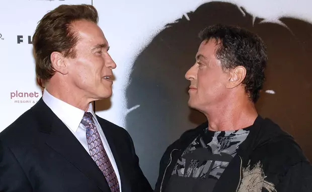 Zdjęcie numer 1 - Schwarzenegger i Stallone ponownie zostaną powierzone w sieciach społecznościowych