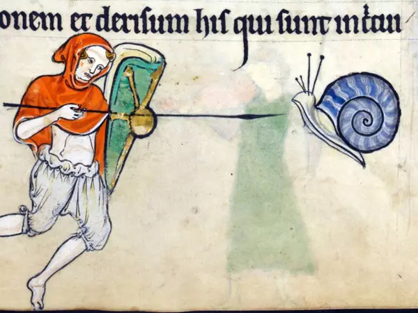 Why on medieval pictures so many knights fighting with snails 29712_11