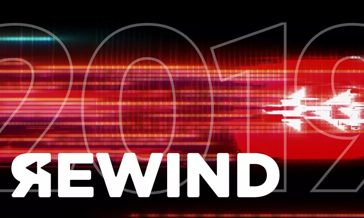 En ny version af den hadede rulle i YouTube-historien er blevet udgivet: Rewind 2019