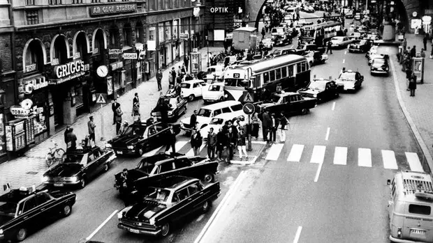 Фото зураг №1 - нэг зургийн түүх: Швед: Швед: 1967 он руу шилжсэн өдөр