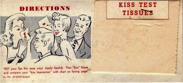 Picture №2 - Defined the character on the print lipstick: a rather typical test for women from 1948