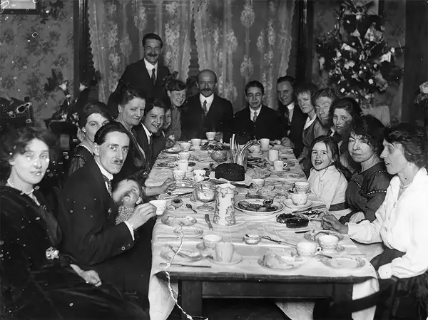 Vintage ja Crip Christmas: Fotod 1895-1930 34950_19