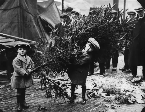 Vintage ja Crip Christmas: Fotod 1895-1930 34950_20