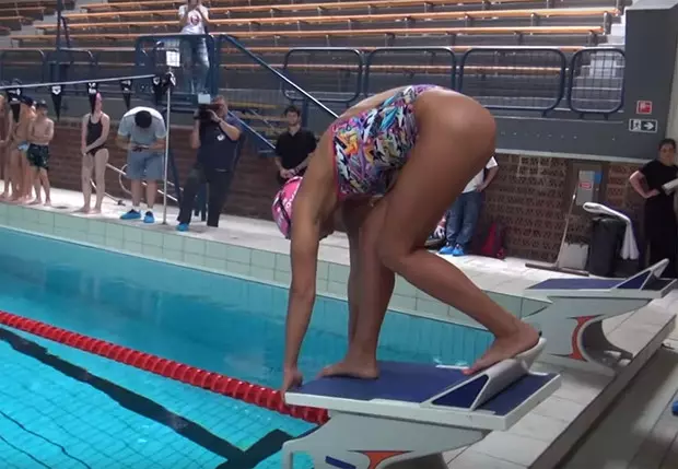 Labākais ass krievu sportā! Video Yulia Efimova Frank Swimsuit atklāja internetu