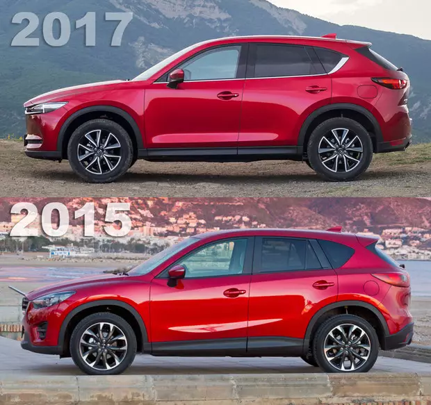 Nọmba foto 3 - ihe banyere ọgbọ ọhụrụ Mazda CX-5