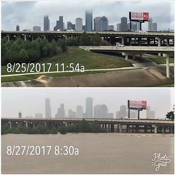 Wêneyên Creepy: Houston berî û piştî hurricane 36607_5