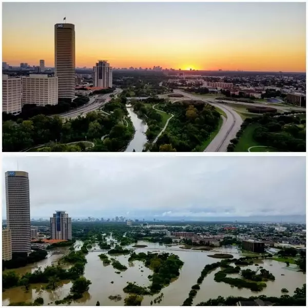 Wêneyên Creepy: Houston berî û piştî hurricane 36607_6