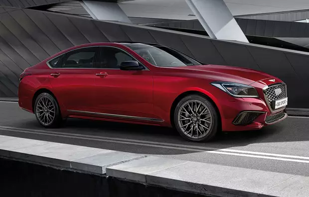 Gambar №1 - Sedan Perniagaan Sukan? Dari Korea Selatan? GENESIS G80 SPORT!