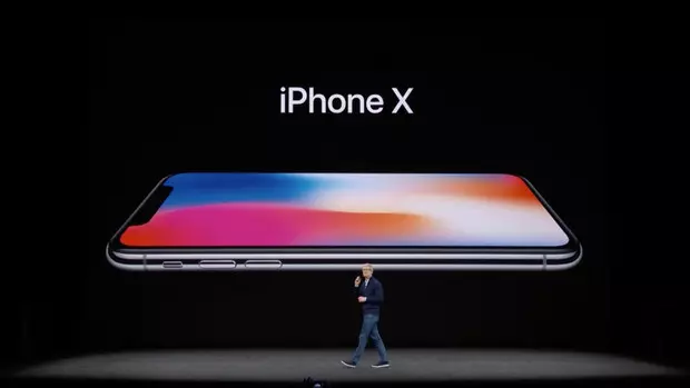 Apple прадставіў iPhone X