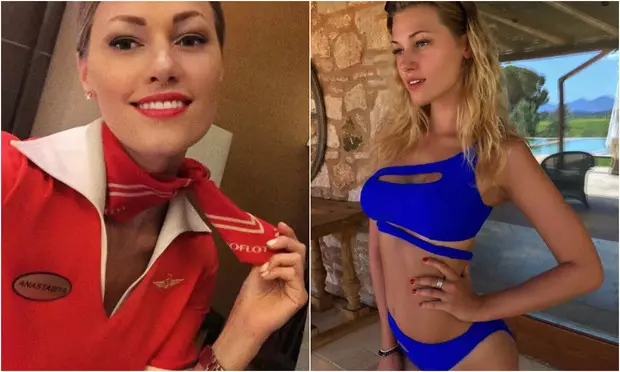 Photo №1 - hôtesse de l'hôtesse de la semaine: Nastya Tayusheva de Aeroflot!