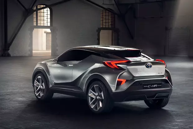 Chithunzi №4 - Toyota C-HR: Kapangidwe