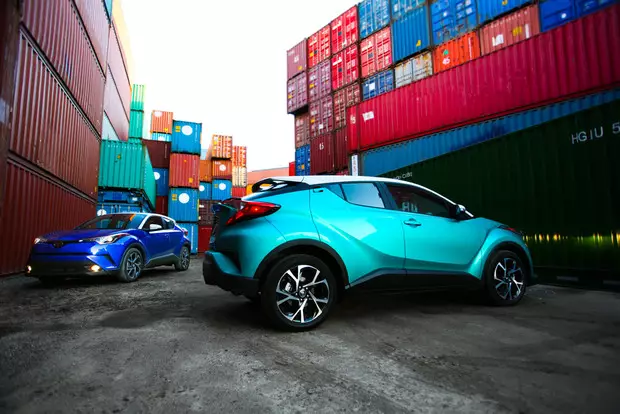 Paveikslėlis №9 - TOYOTA C-HR: dizaino valdymas