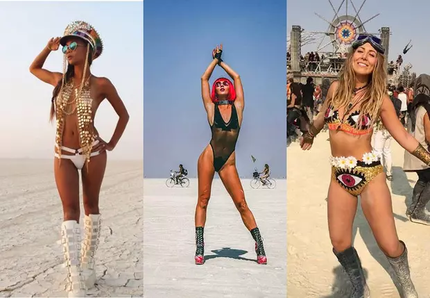 Foto №1 - Os participantes máis fermosos do Festival de Burning Man 2018