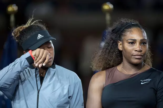 Photo Photo №4 - Serena Williams na Salgbara na nke ikpeazụ nke asọmpi US oghe. Nkọwa nke ihe mere maka TAPAESTS