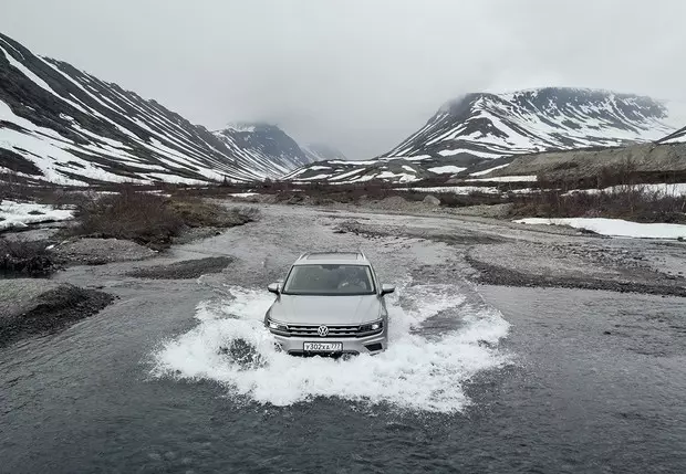 Hoto №1 - Kuma kwanasan kwandunan kaɗan: gwajin gwajin mu na lantarki Volkswagen triguan a cikin mahallin arewa na Rasha