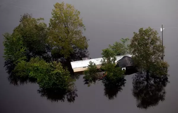 The consequences of the Florence hurricane in the United States, shot from drone (gallery) 45359_15