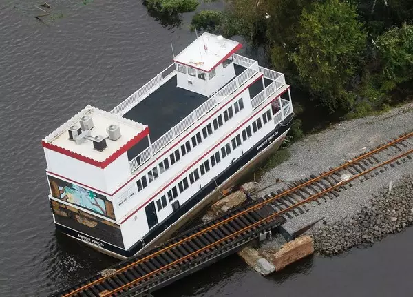 The consequences of the Florence hurricane in the United States, shot from drone (gallery) 45359_2