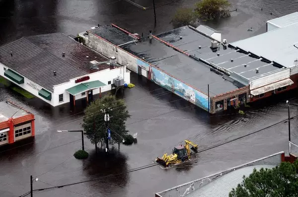 The consequences of the Florence hurricane in the United States, shot from drone (gallery) 45359_21