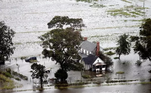 The consequences of the Florence hurricane in the United States, shot from drone (gallery) 45359_6