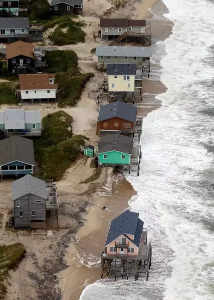 The consequences of the Florence hurricane in the United States, shot from drone (gallery) 45359_7