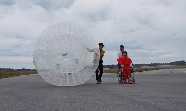 Jamie Heineman, Adam Savage a Zorb