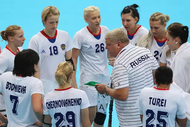 Evgeny Trefilov, Pelatih tim balane wanita Rusia