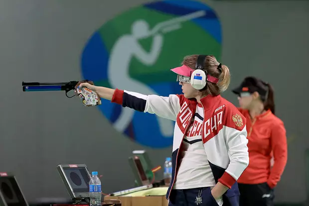 Vitalin Batsarashkina at the Olympics in Rio 2016