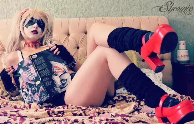 Suicid Cosplay Harley Queen de la 