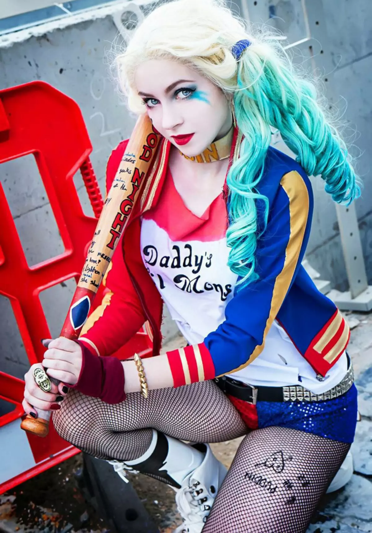 Suicid Cosplay Harley Queen de la 