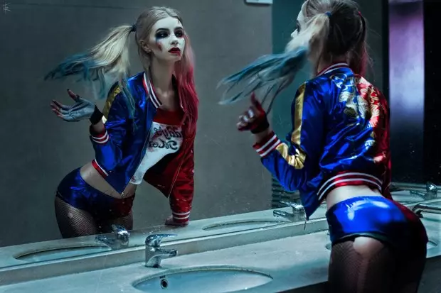 Suicida cosplay harley reina de 