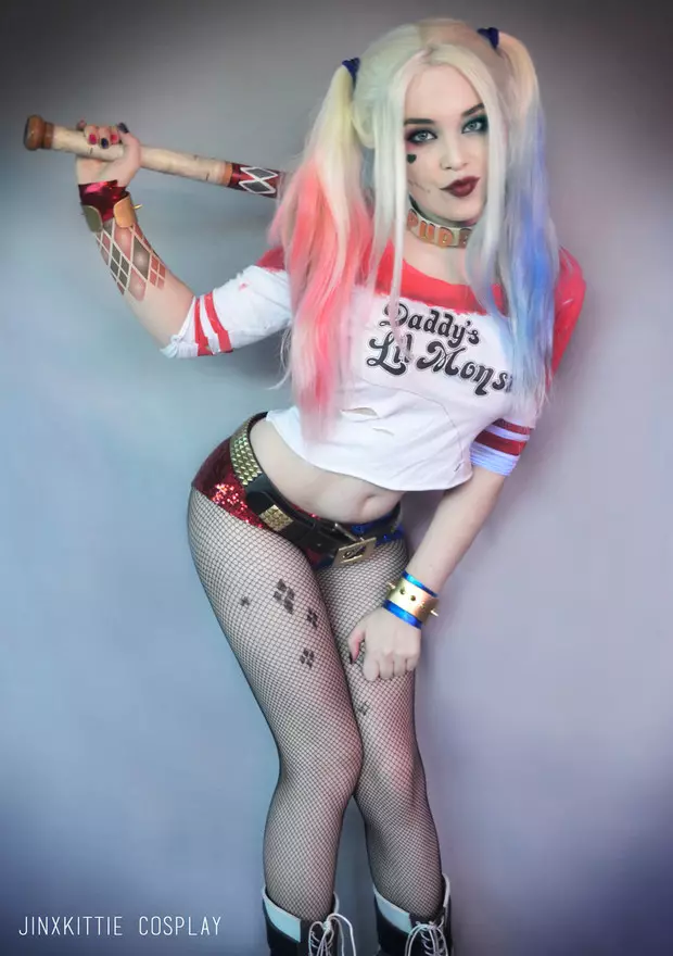 Suizid Cosplay Harley Kinnigin aus 