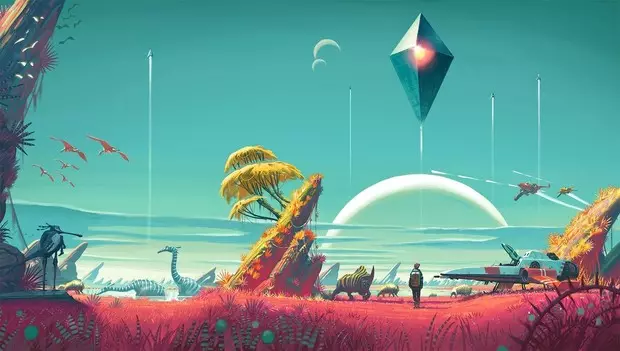 Фота №1 - Спампаваць No Man's Sky да запатрабавання, або 12 сакавітых скандалаў вакол самай чаканай гульні лета