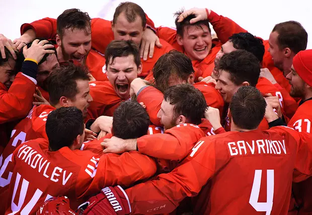 Foto №1 - 5 razóns polas que Rusia gañou ouro en hockey