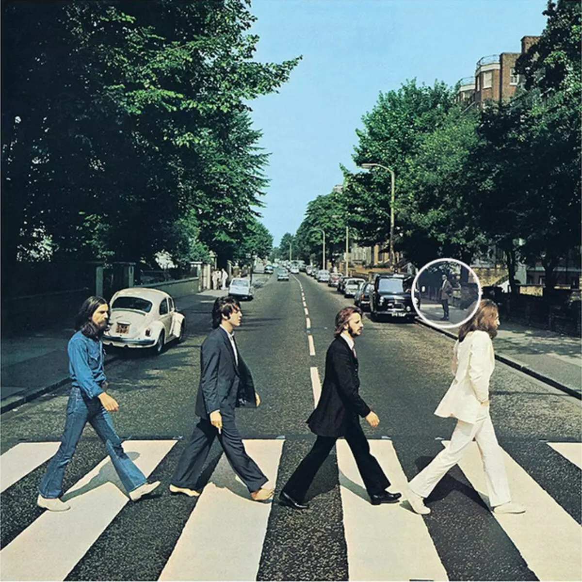 Foto №1 - Er det virkelig en russisk spion på det berømte dekket av Beatles?