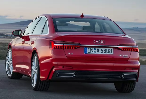 Photo №5 - I-Audi A6 entsha ilungele ukwenza ngaphandle komshayeli