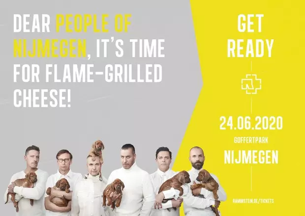 Nombor Foto 10 - Rammstein mencatatkan poster ironis ke pusingan konsert mereka