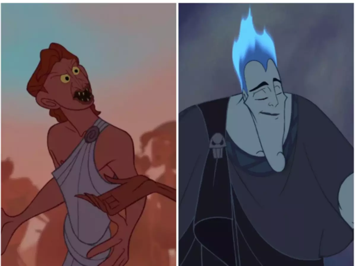 Photo №4 - C'est ce que ressemblent aux héros et méchants de Disney, si leurs visages changent de place