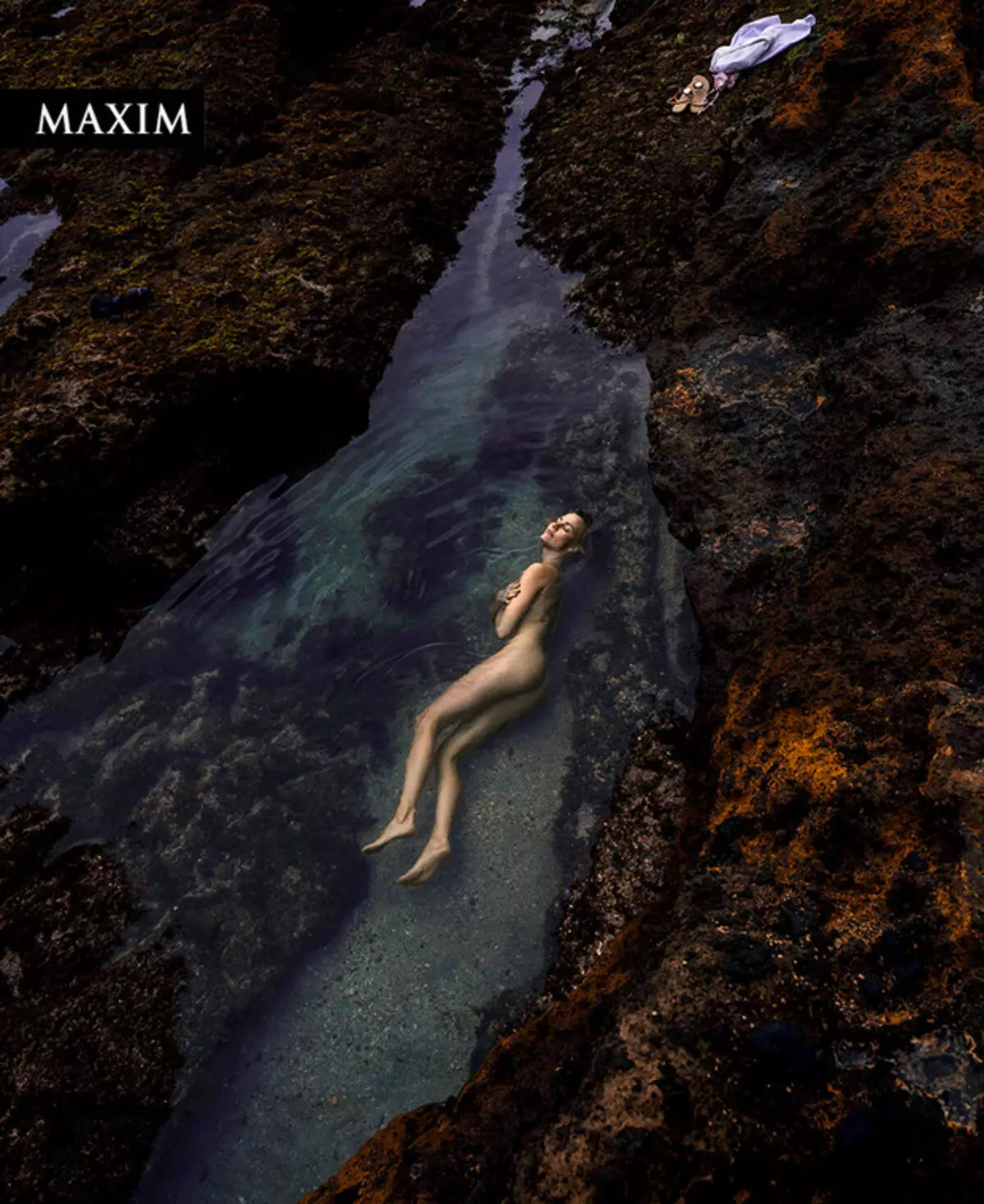 Photo number 2 - like on a volcano! Actress Elena Chernyavskaya in Maxim photo shoot