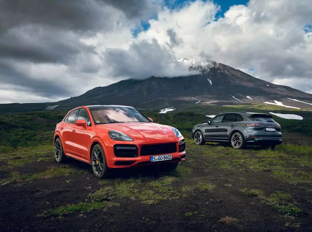 Picture №1 - Porsche Cayenne Coupe: Li piştevaniyek teknîkî stitch