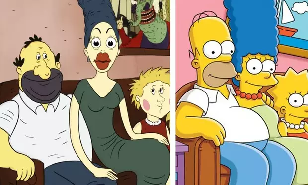 Photo №1 - L'artiste décrit "Simpsons" dans le style des dessins animés soviétiques. Partie 2