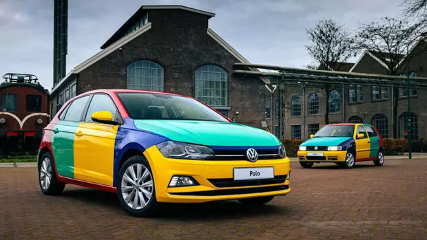 Foto №1 - Volkswagen hat in clownauto werombrocht