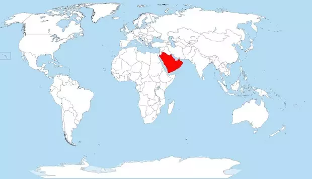 الصورة رقم 6 - 10 خرائط عالمية تظهر كوكبنا من جانب غير متوقع