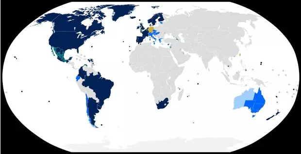 Photo Numéro 7 - 10 cartes du monde qui montrent notre planète d'un côté inattendu