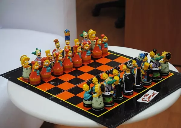 په شطرنج بورډ کې ساده 66424_1