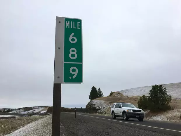 Foto №1 - ka har'a US e ile ea tlameha ho beha matšoao a 'mila a nang le matšoao a 69 le 420 miles